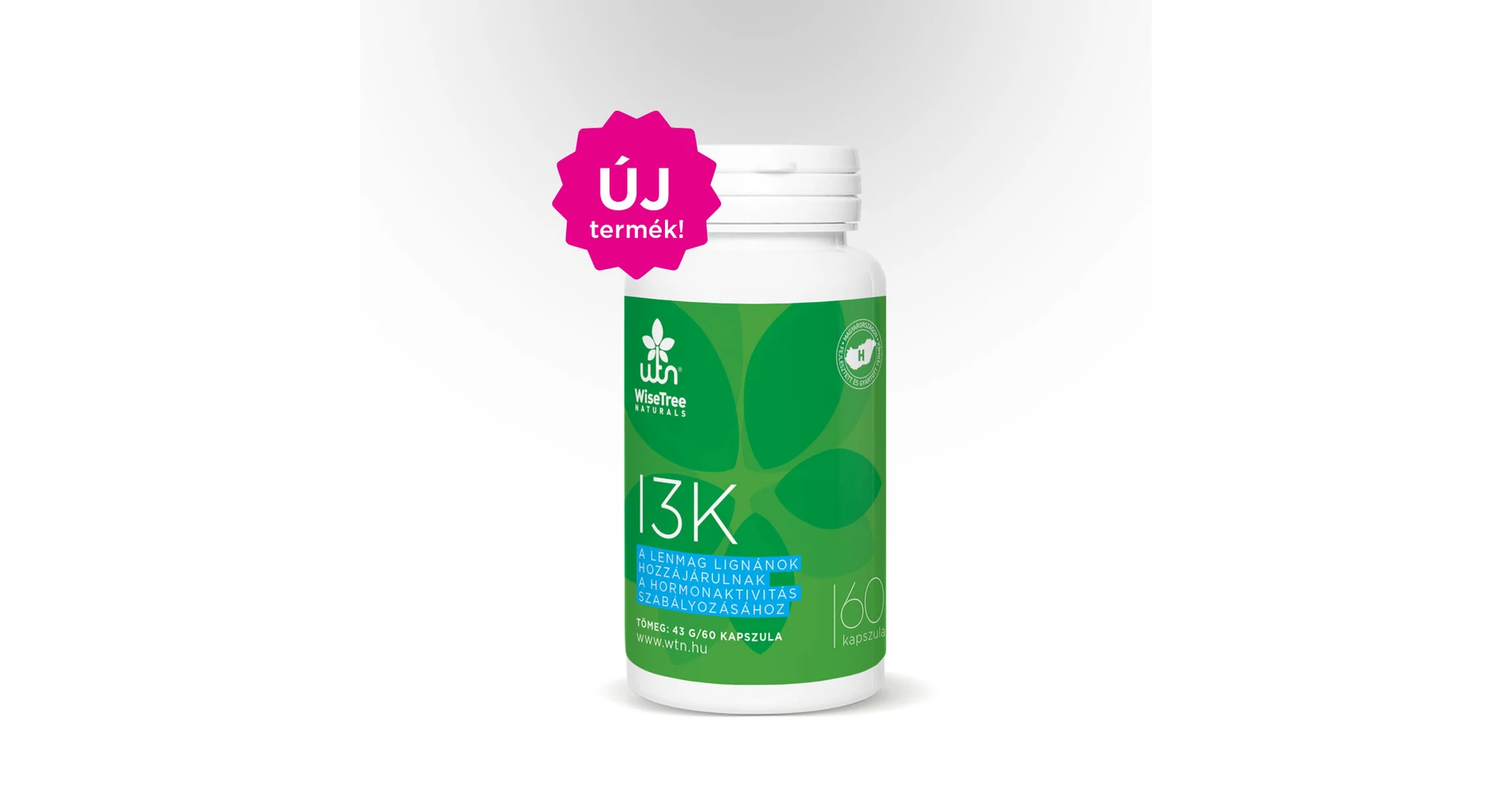 Wise Tree Naturals I3K kapszula (60 db)