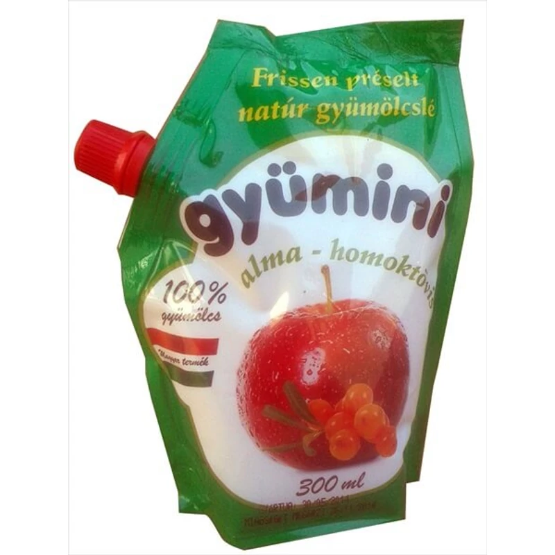 Gyümi gyümölcslé (Alma-Homoktövis,0,3l) - öko és natúr termékek